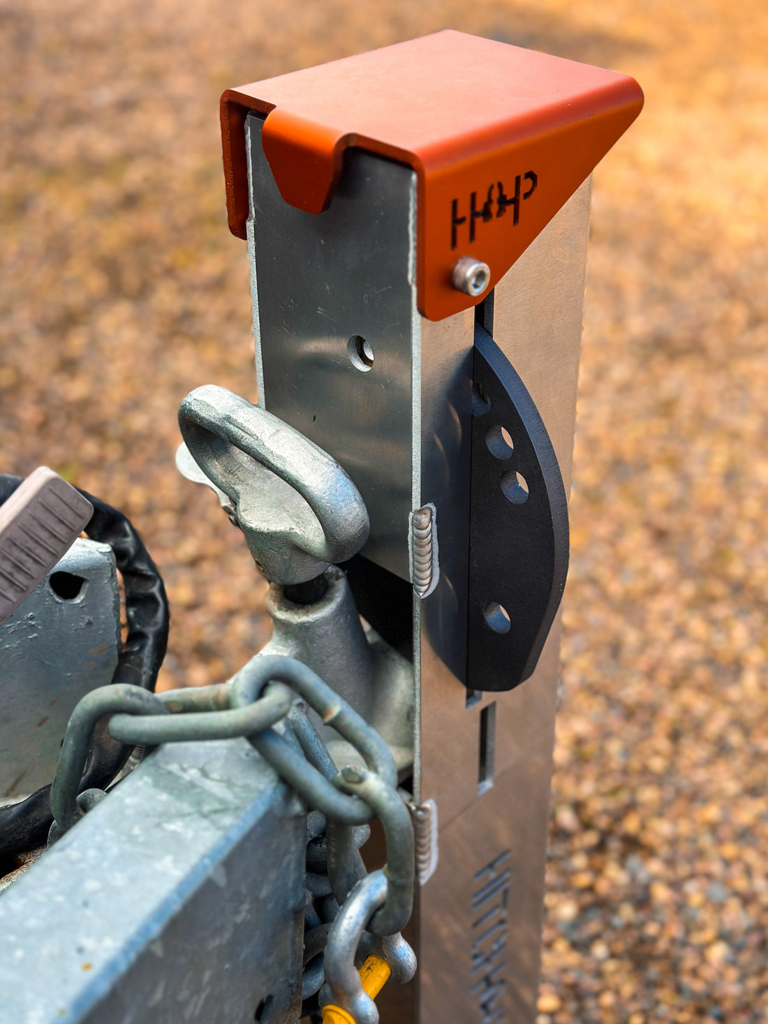 HITCHPOST Caravan Trailer Lock - Suit Standard 50mm Ball Hitch ...