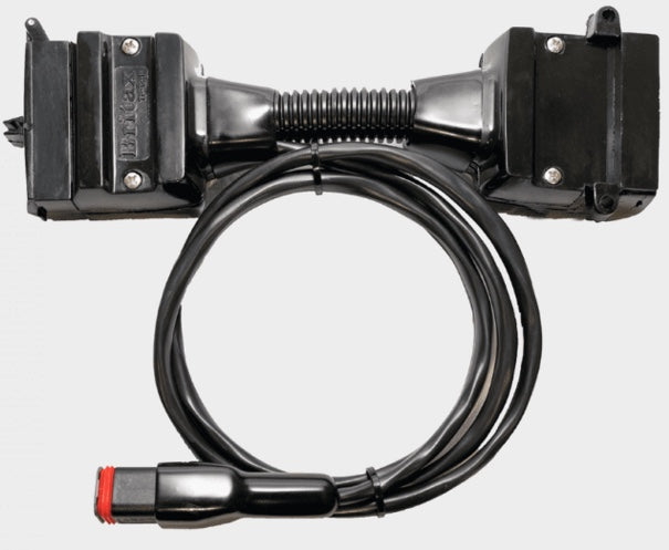 Elecbrakes Adaptor Flat 12 Pin Plug To Flat 12 Pin Socket ...